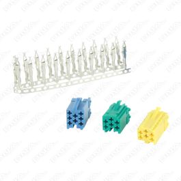 Mini ISO Plug With Micro Crimp Terminals