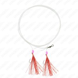 Whiting Rig - Red Flash #4 Hook